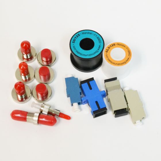 Two-Piece Test Kit: E-Series Power Meter with SM/MM Light Source (850 ...