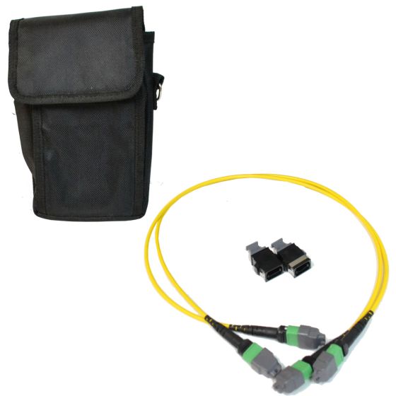 Singlemode Adapter Conversion Kit MPO VFL with APC to UPC MPO Jumpers ...