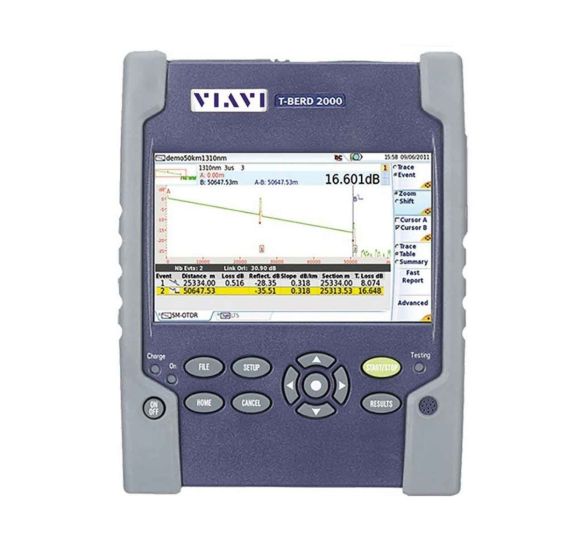 Viavi T-BERD 2000v2 1310/1550nm B FiberComplete IL/ORL & OT – Fosco Connect
