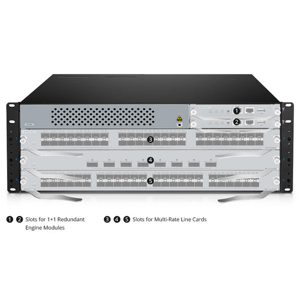 FS-SC9405, 5-Slot 4U Ethernet L3 Enterprise Chassis Switch Unloaded, S ...