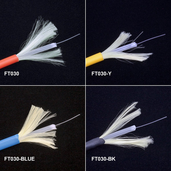 T-FT030-BLUE - Blue Reinforced Ø3 mm Furcation Tubing, Unit Price Per ...