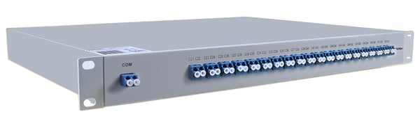 RB1-DWDM-AAWG-21 - DWDM AAWG passive mux/demux filter 40 channels, sim ...