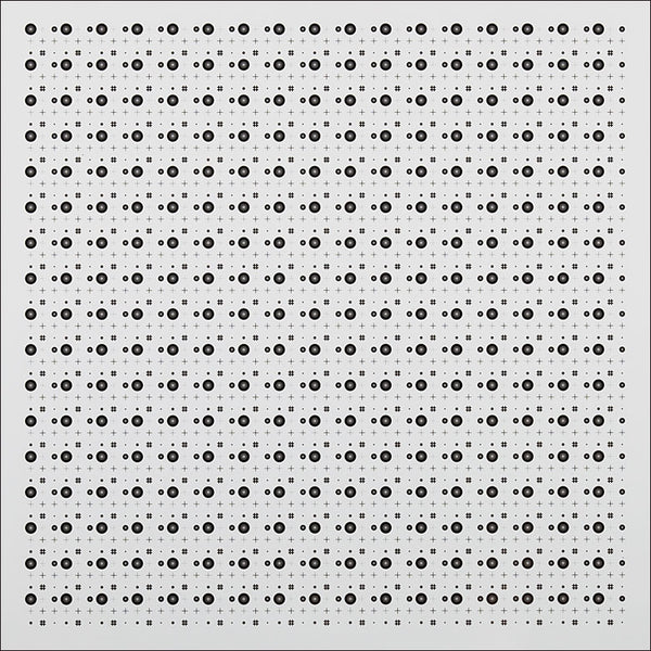 T-R3L3S5P - Positive Concentric Circle and Crosshair Grid Target, 3" x ...