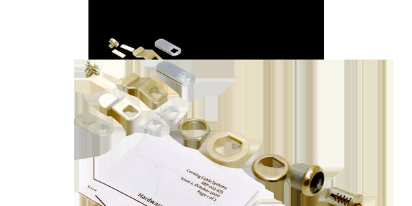 Corning Hardware Locking Kit, for Center Door only, One Lock and Two K ...