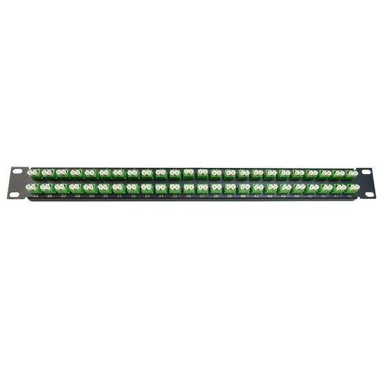 Flush Mount Panel 1RU LC/APC, 96 ports – Fosco Connect