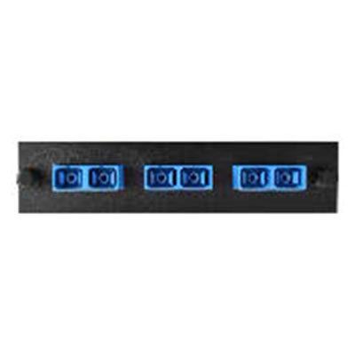 Adapter Plate 3-Pack SC Duplex Singlemode Blue Adapters Loaded (6 Fibe ...
