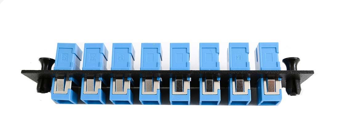 SC 8-Pack Plate SM Adapters - Black – Fosco Connect