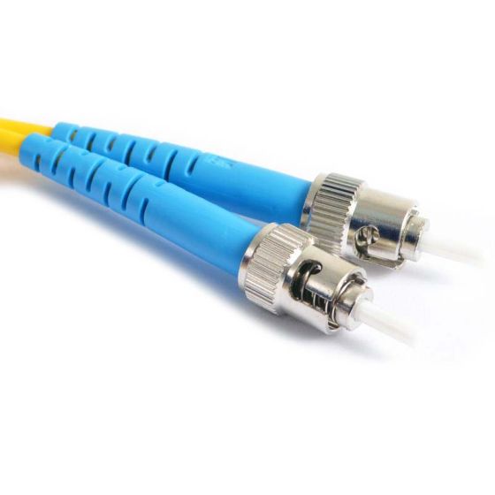 Fiber Optic Patch Cable, ST UPC to ST UPC, 3 meters, 3mm, Simplex, SM ...
