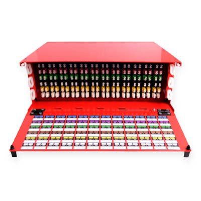 High Density Test Access Point (TAP) Panel 4RU 19" Unloaded Holds Up t ...