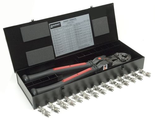 BURNDY SP-MD734RKIT1 Posi-Press Hytool Ratchet Crimper Kit – Fosco Connect