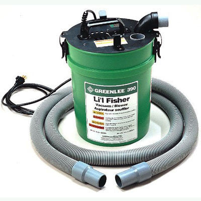 Greenlee 390 Li'l Fisher Vacuum/Blower Kit – Fosco Connect