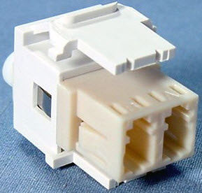 LC QuickPort Fiber Adapter, Single Mode and Multimode, MFR Leviton ...