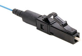 FASTCAM LC 50/125µm Multimode Connector, Black Housing – Fosco Connect
