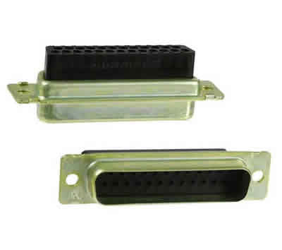 Hdp-20 Crimp Snap Plug 25Pos Zinc Plated #3 Shell Standard Mount RoHS ...