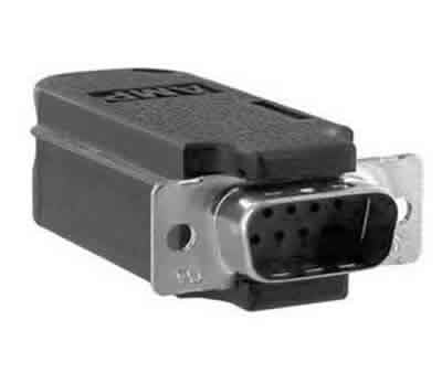 Db9 Crimp Female Kit With Tin Shell Plastic Hood Contacts And Hardware ...