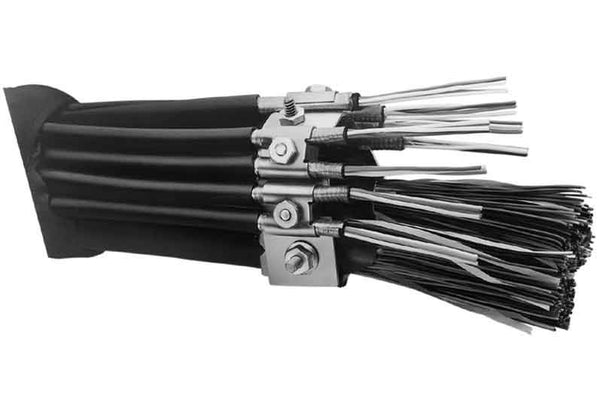 MULTI-BOND Shield Connector - Bonding support plate, lug, clamps, five ...