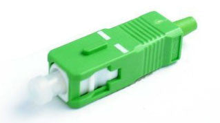 SC/APC Zirconia Ferrule 126µm Single Mode Connector, 900µm Boot, APC p ...