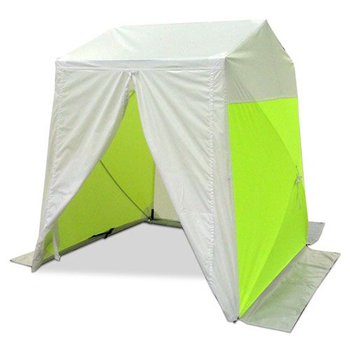 Pop N Work GS6611A Pop Up Ground Tent, 6' X 6' w/ Slit Door – Fosco Connect