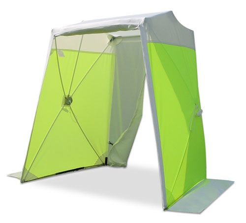 Pop N Work GS6423A Pop Up Ground Tent, 6' X 4' w/ Two Doors – Fosco Connect