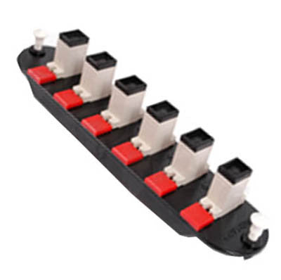 6 PORT PANEL MTRJ MULTIMODE LOADED FOR USE WITH CCH ENCLOSURE – Fosco ...