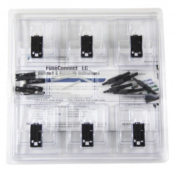 AFL FuseConnect - LC connector - 50µm Multimode, 2mm Jacket, Black Col ...