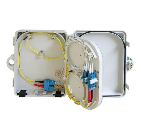 OSP Enclosure Up To 8 Fiber W/Splicing/Cable Management – Fosco Connect