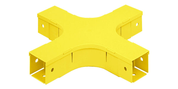 Four-way Cross Fitting And Cover, 4 in. x 4 in. – Fosco Connect