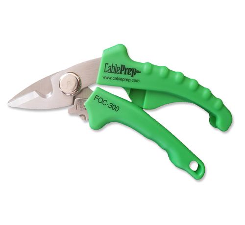 Cable Prep FOC-300 Fiber Cable Cutter/ Kevlar Scissors – Fosco Connect