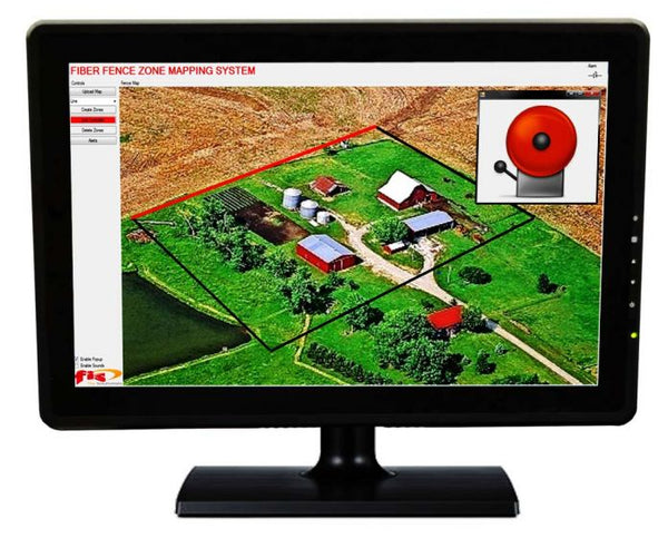 Fiber Fence Zone Mapping Software – Fosco Connect