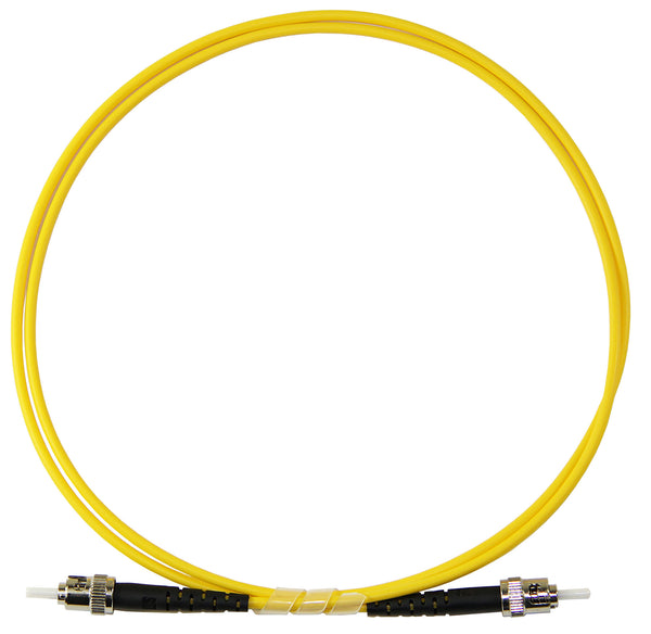 ST-ST Simplex 9/125µm single mode patch cord/patch cable, UPC polish ...