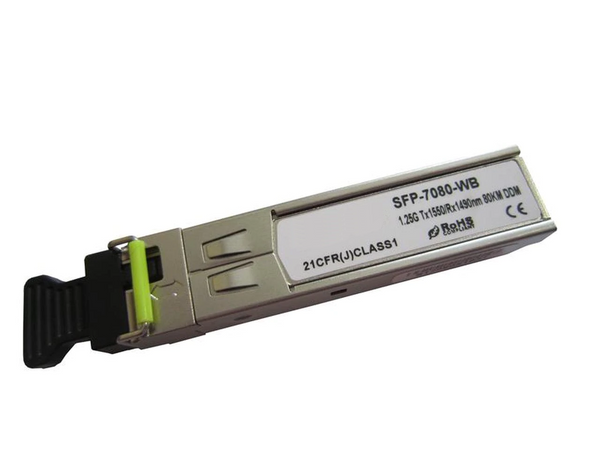 Gigabit Single Strand BiDi SFP Transceiver 80Km DDM Cisco ready (T:149 ...