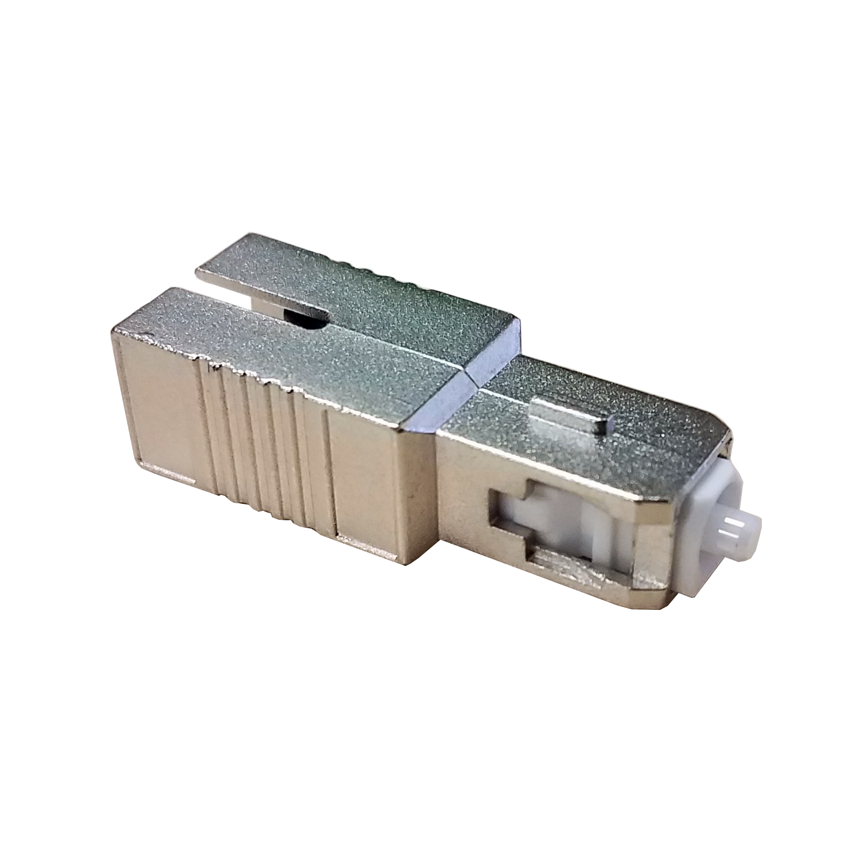 SC/UPC Male to SC/APC Female Hybrid Adapter, Metal Housing, Zirconia S ...