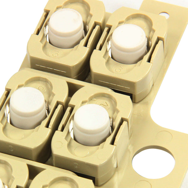 WIC Connector Panel with 6 FC, Single-mode/Multimode Adapters Installe ...