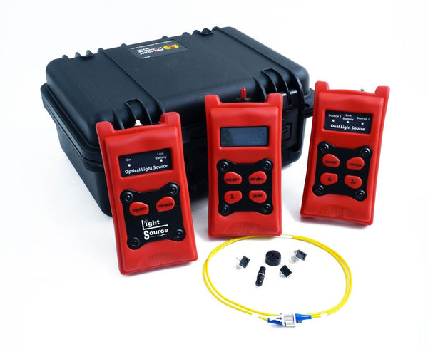 Test Set Kit With Handheld Power Meter, 850/1300 & 1310/1550 nm Light ...