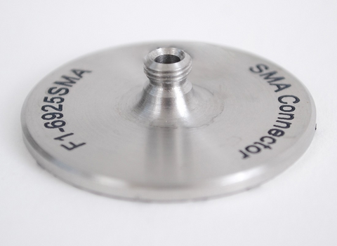 SMA Connector Hand Polish Puck - Stainless Steel – Fosco Connect