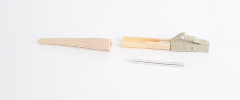 Cheetah LC Multimode 62.5μm OM1 Splice-On Connector 900μm Beige - Blis ...