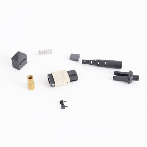 MTP Connector 12 Fiber MM OM1 Female Round 3mm Beige – Fosco Connect
