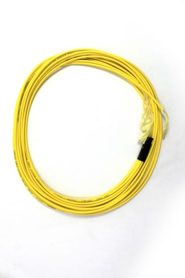 Spider Fan-Out Kit - 12 Fibers, 1 meter Tubing, 250µm Fiber, Yellow Co ...